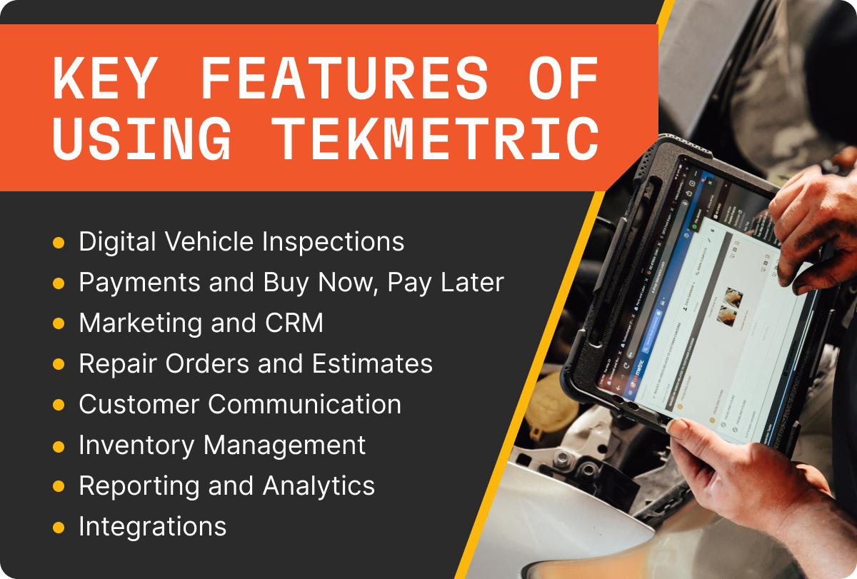 Tekmetric Compared: Alternatives and Competitors